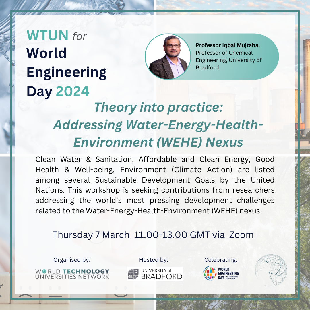 Theory into Practice: Addressing Water-Energy-Health-Environment (WEHE ...